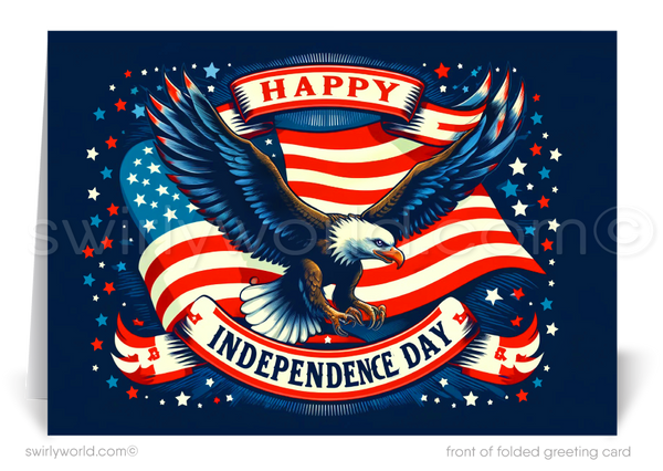 Happy 4th of July Greeting Cards for Business Tagged "July 4th cards ...