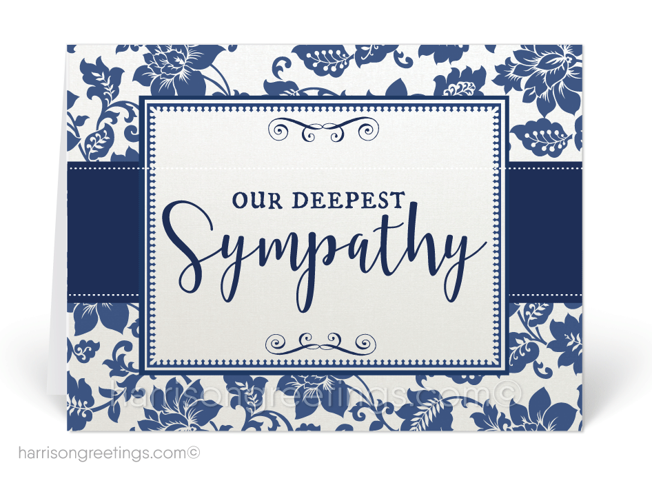 Our Condolences Card