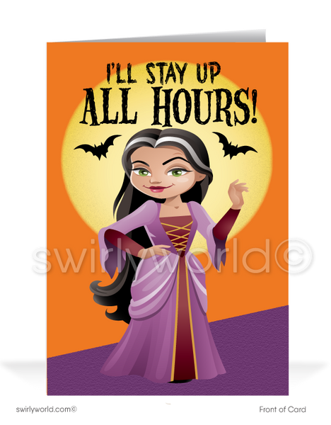 Funny Female Vampire Cartoon
