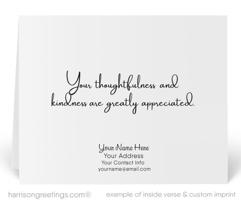 Professional Thank You Card Messages