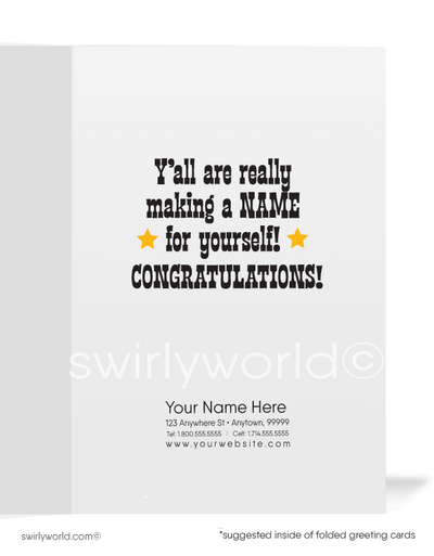 Funny Humorous Cartoon Congratulations You're in the News Greeting Car ...