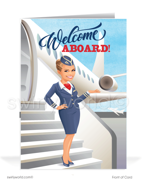 Flight Attendant Cards