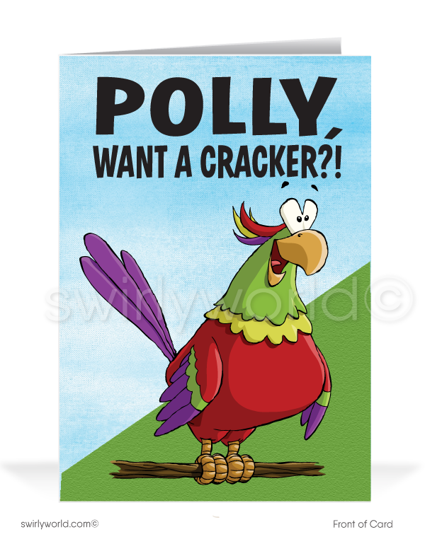 Polly Parrot Cartoon