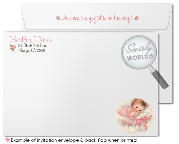 Baby Shower Invitation Blank Templates