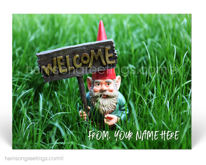 Welcome to Our Company Postcards for New Customers - swirly-world-design