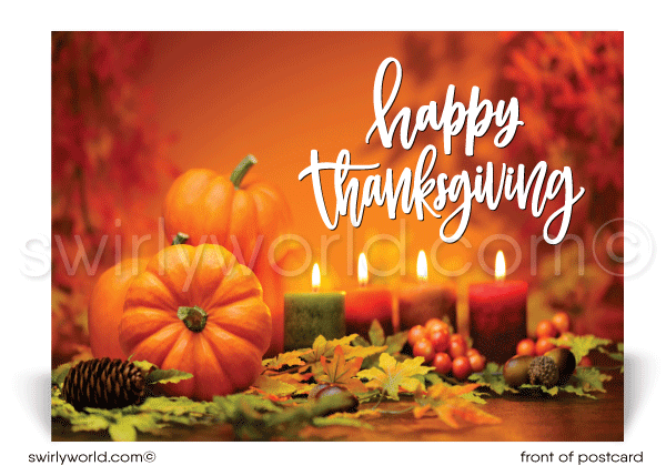 Traditional Corporate Professional Business Fall Autumn Happy Thanksgi ...