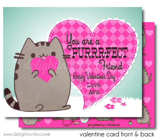 cat valentine card ideas
