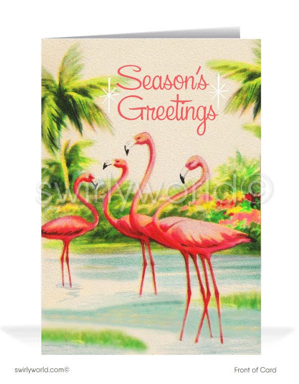 Tropical Christmas Cards