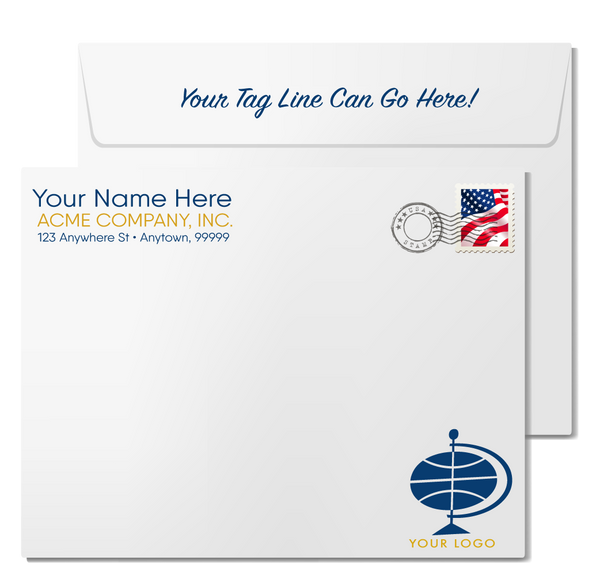 Welcome Aboard Greeting Cards for Clients - swirly-world-design